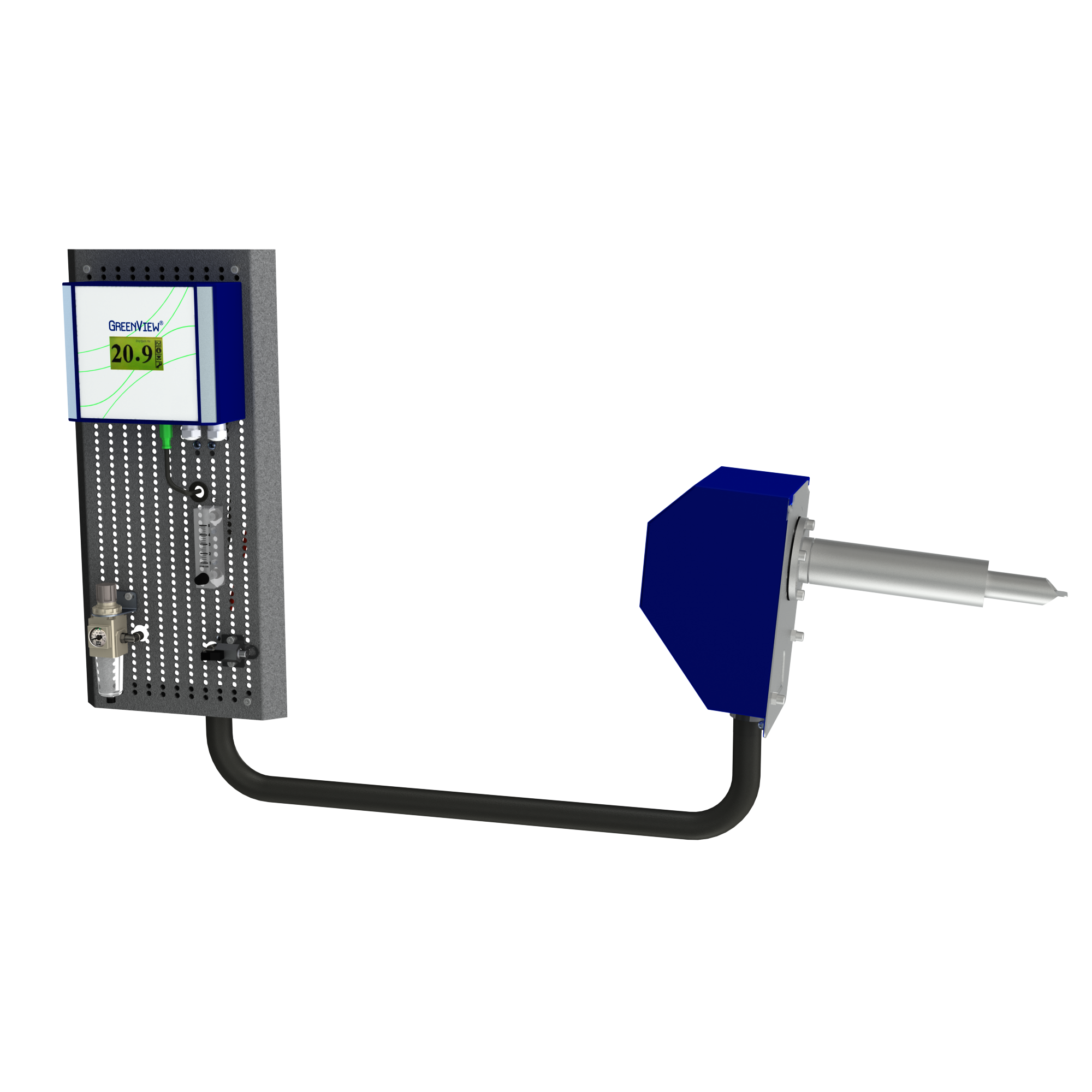Stack Gas Oxygen Analyzing System
